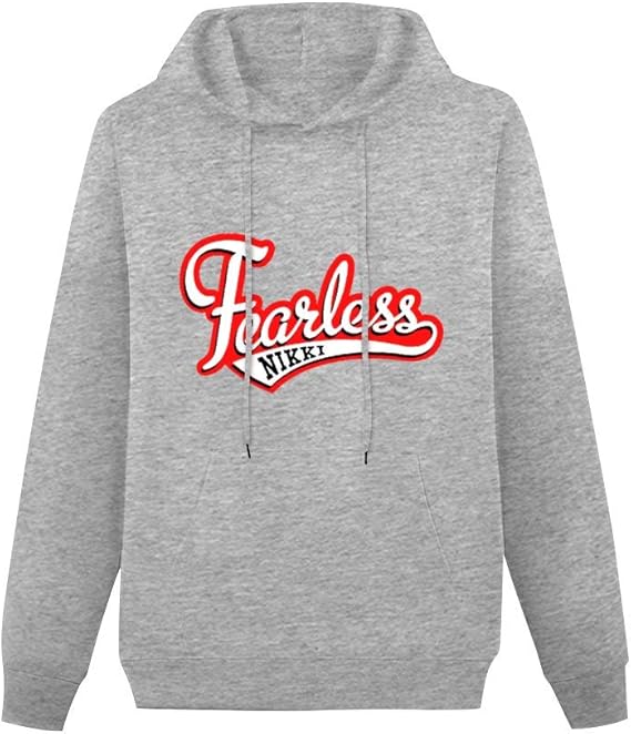 Classic Hoodie Nikki Bella Logo Fearless Printed Funny Pullover Hoodies ...