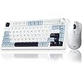 Amazon.com: AULA Wireless Keyboard and Mouse Combo, F75 75% Wireless Mechanical Keyboard,Gasket ...