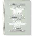 Amazon.com : Positive Self Talk Spiral Notebook / 8.5" x 11" Journal ...