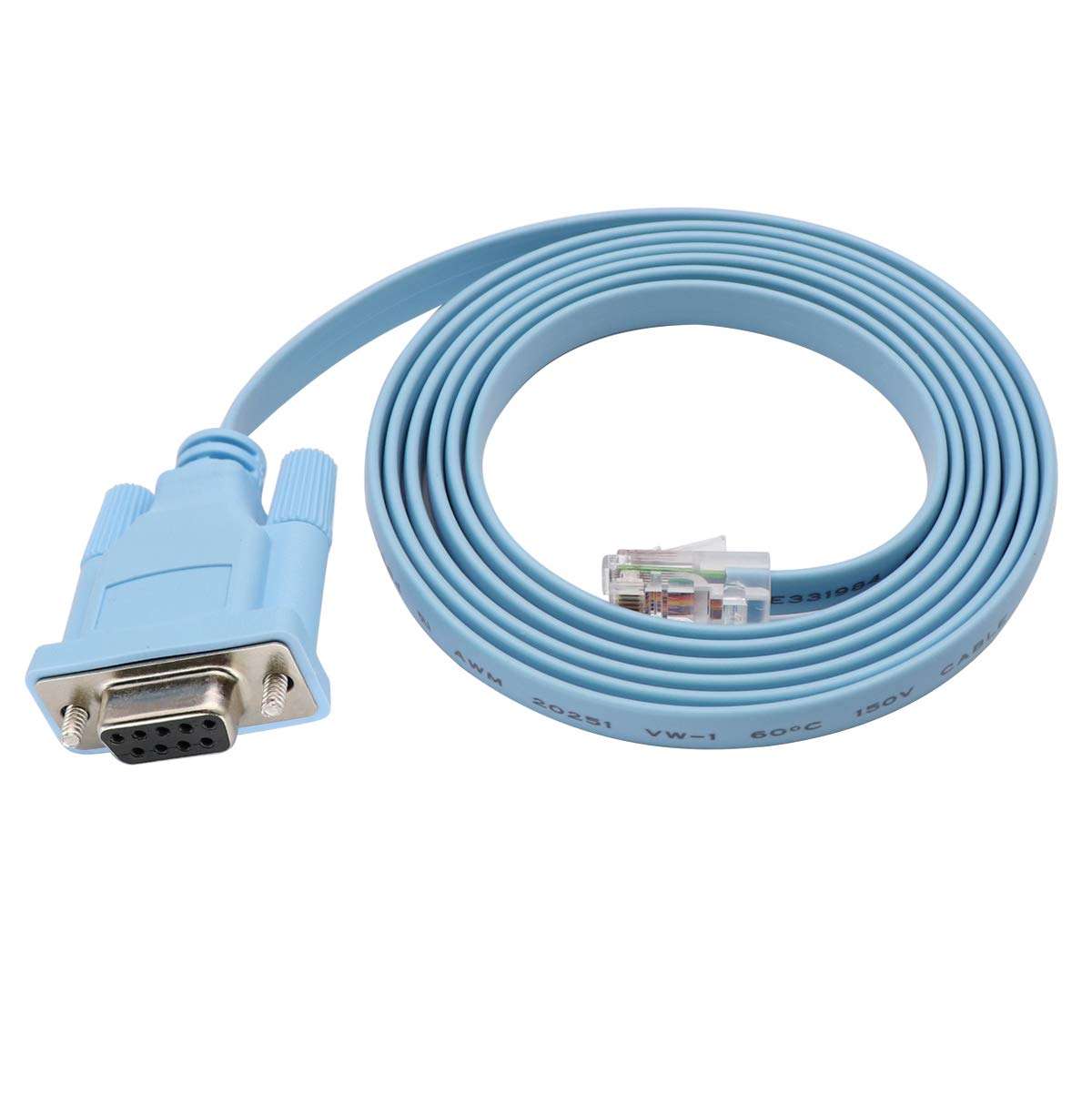 Mua Cisco Console Cable 9-pin DB9 Female Serial RS232 Port to RJ45 Male ...