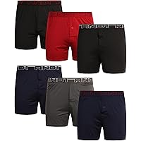 AND1 Men's Underwear Boxer Briefs - 12 Pack Lightweight Classic Knit ...