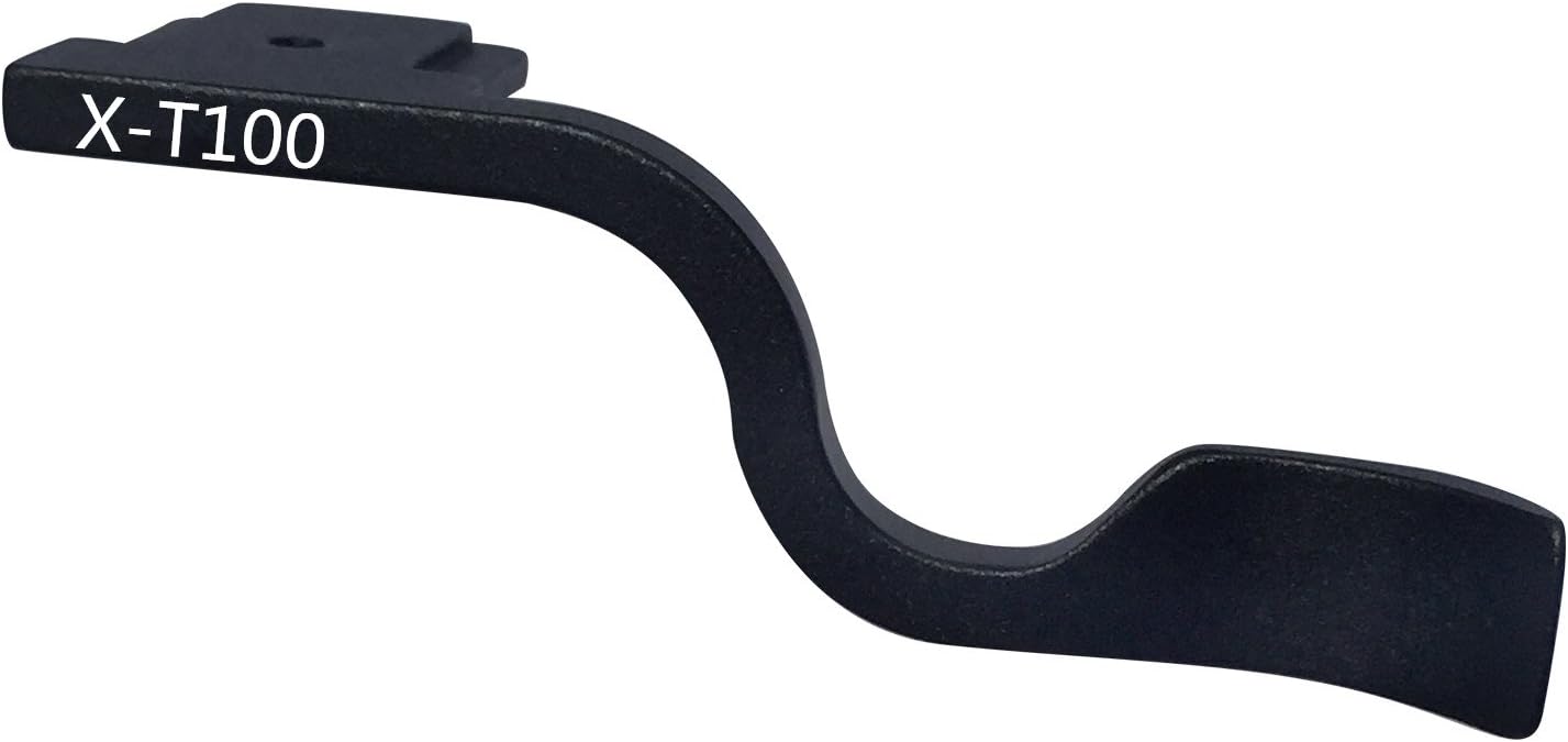 X-T100 XT100 Black Metal Thumb-up Grip Designs for FUJI X-T100 XT100 ...