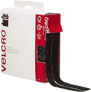 Velcro Brand 90081 Tiras de Velcro con la Parte de Atrás Adhesiva ...