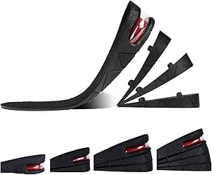 Amazon.com: Height Increase Insole, 4-Layer Orthotic Heel Shoe Lift kit with Air Cushion ...