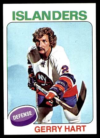 Amazon.com: 1975 Topps # 18 Gerry Hart New York Islanders (Hockey Card ...