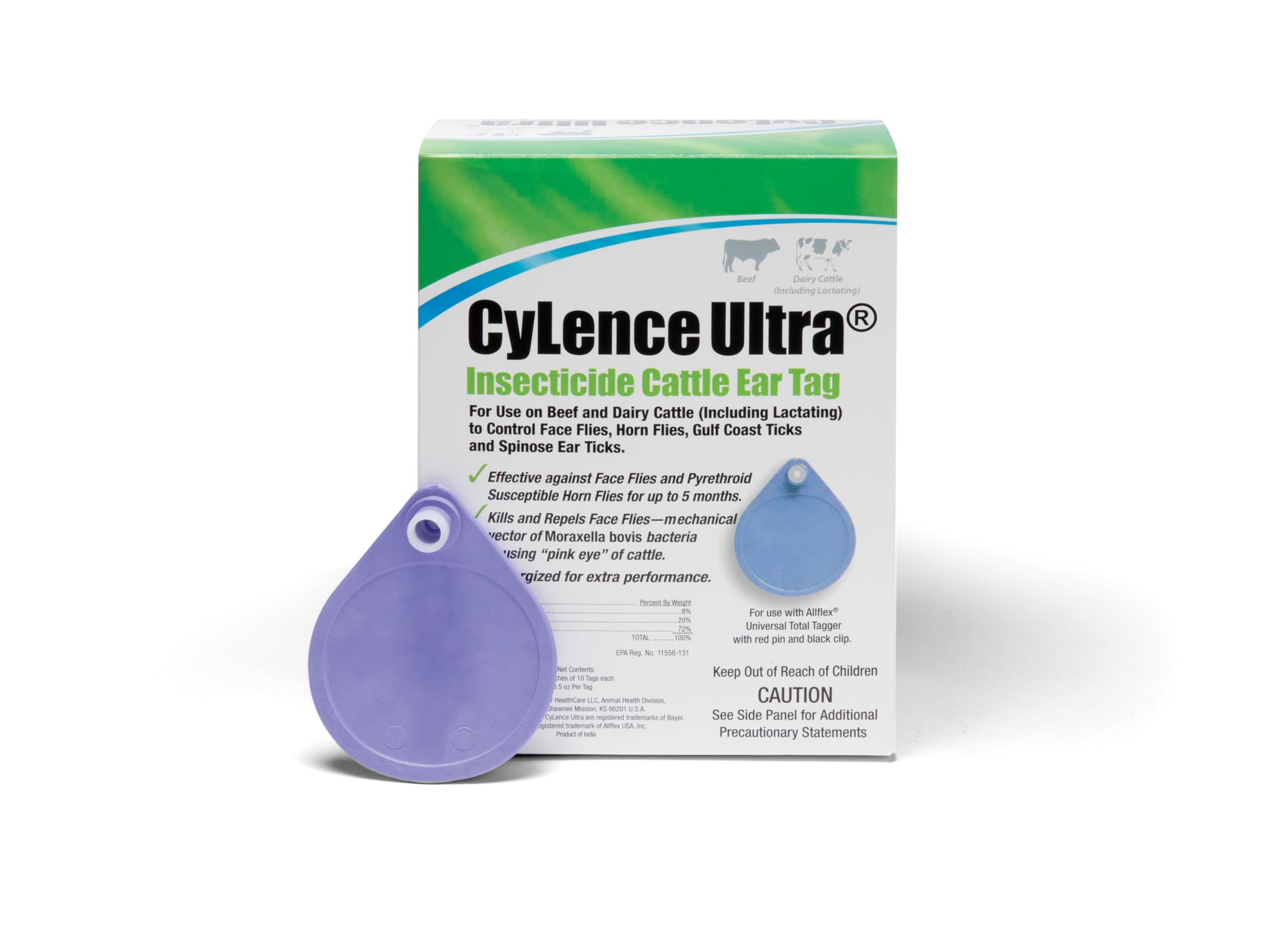 Mua Elanco Animal Health CyLence Ultra Insecticide Cattle Ear Tag ...