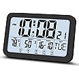 Amazon.com: Digital Clock, Digital Wall Clock Battery Operated, Clocks ...