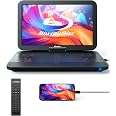 Amazon.com: 17.6" Portable Blu Ray DVD Player with 15.4" Screen, HDMI ...