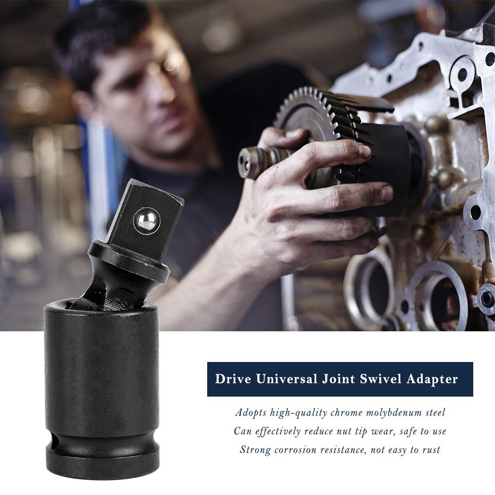 ROSEBEAR 3/4 Drive Universal Joint Swivel Adapter Air Impact Wobble ...