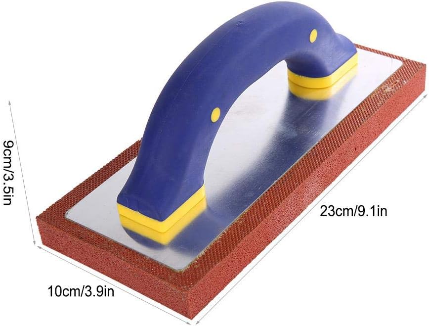 Plastering Trowel Professional Plastic Handle Rubber Mason Scraper ...