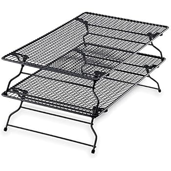 Amazon.com: Pampered Chef Stackable Bakers Rack Set of 2: Kitchen & Dining