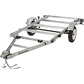 Amazon.com: Ultra-Tow 4ft. x 8ft. Steel Folding Utility Trailer Kit ...