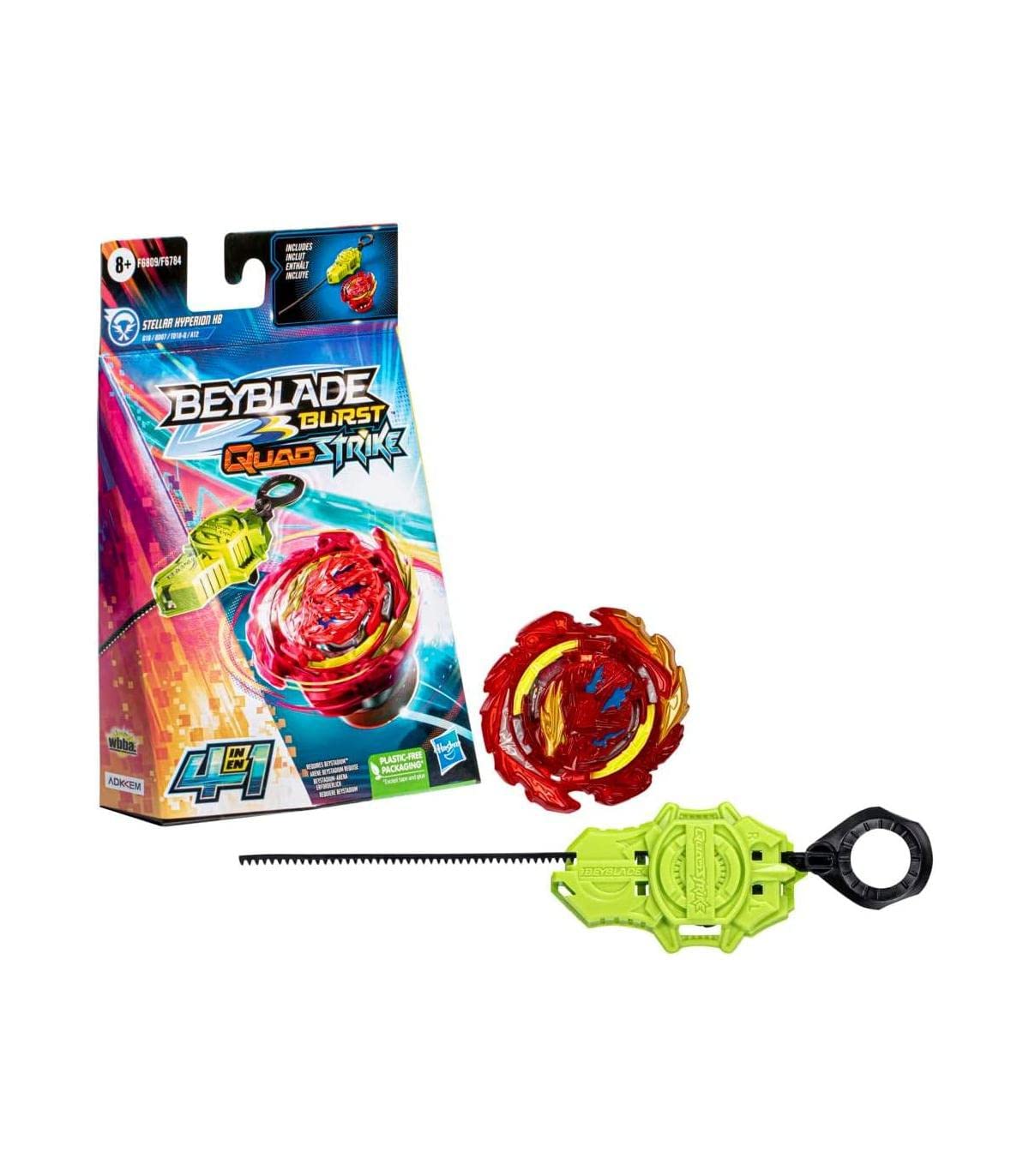 Mua Beyblade Burst QuadStrike Stellar Hyperion H8 Spinning Top Starter ...