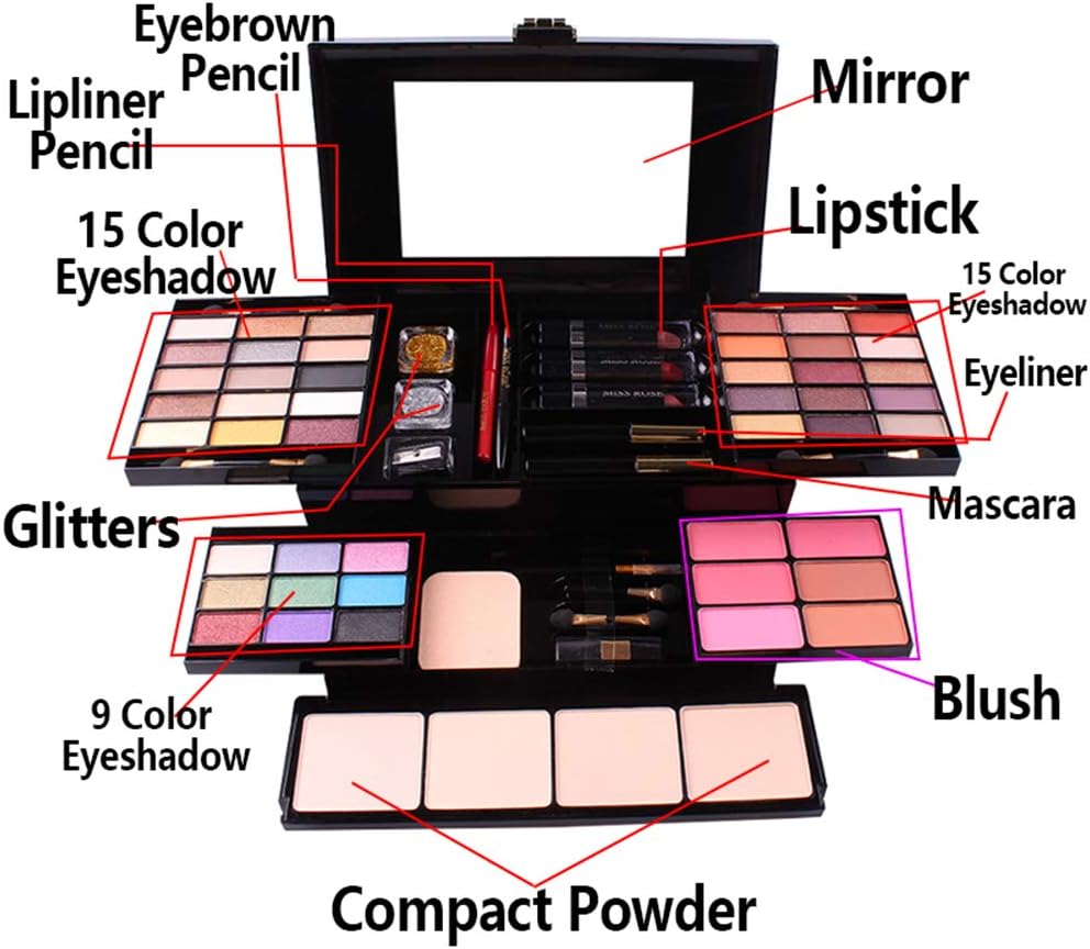 CHSEEO Multi-purpose Makeup Kit Pro Makeup Gift Set Makeup Essential ...