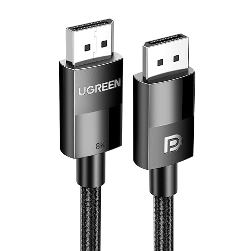 UGREEN VESA Certified 8K DisplayPort Cable 10FT, DP 1.4 Displayport to ...