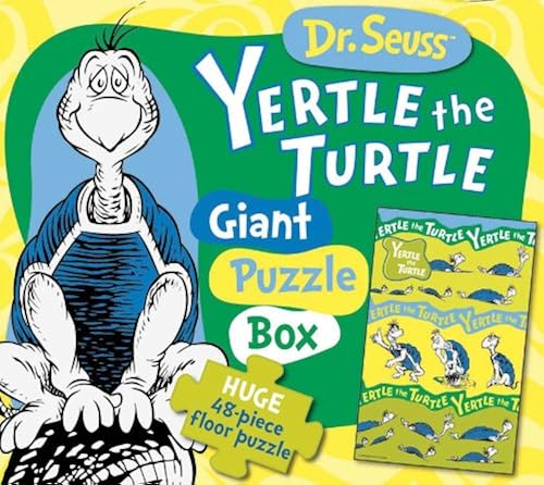 Dr. Seuss Yertle The Turtle Giant Puzzle Box: Huge 48-Piece Floor ...