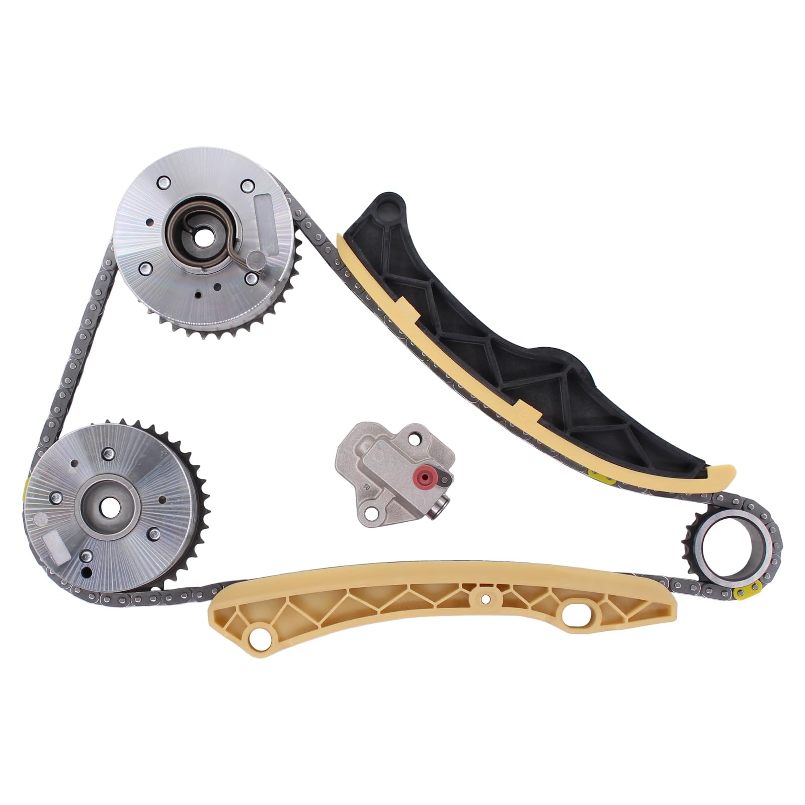 ApplianPar Timing Chain kit with Tensioner Guide VVT Gears for Hyundai ...