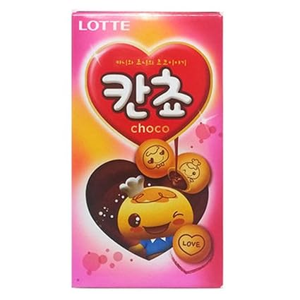 Amazon.com : Lotte Kancho Choco Biscuit 1.83-oz (Pack of 10) : Grocery ...
