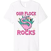 Amazon.com: Our Flock Rocks Flamingo Matching Family Vacation Group T ...