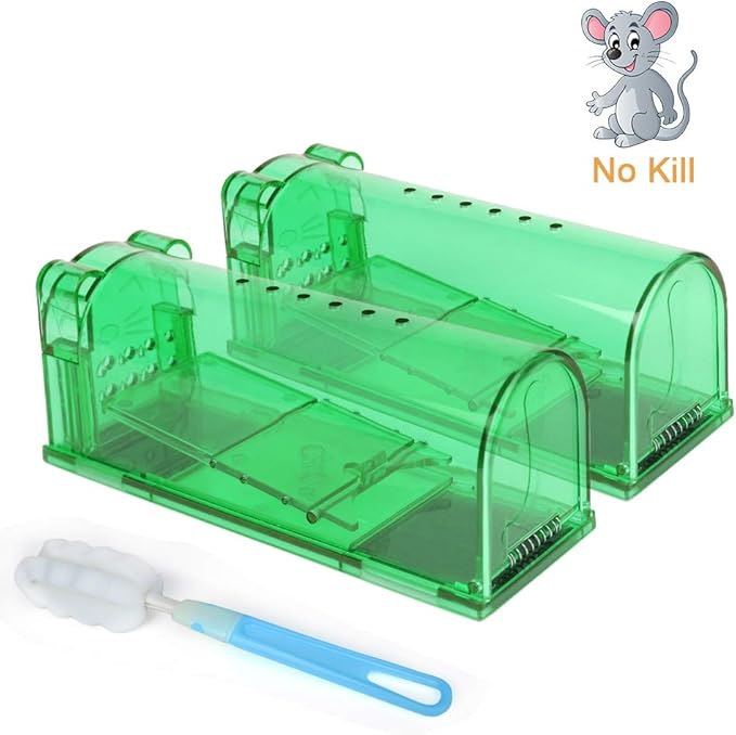 Upwinning Humane Mouse Trap for Indoors, No Kill Mouse Traps That Work ...