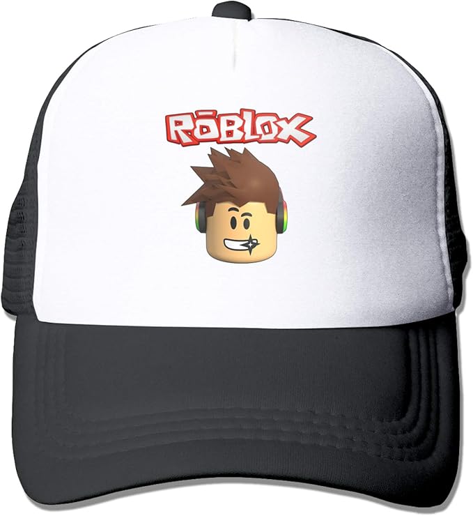 JRJdiy Adult Mesh Cap Roblox Trucker Hats Baseball Cap with Adjustable ...
