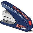 Amazon.com : AFMAT Effortless Stapler for Desk, 50 Sheet Capacity, Low ...