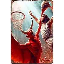 Jesus Playing Baseball Posters