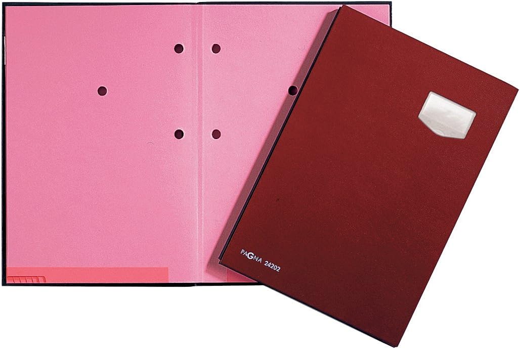 Pagna Parapheur"de Luxe" A4 10 Compartiments Rouge: Amazon.fr ...