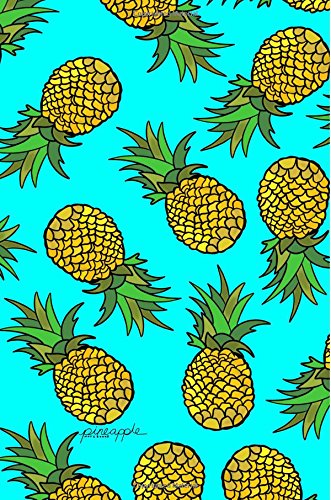 Pineapple Notebook: Cute Tropical 6"x9" Lined Pineapple Notebook ...