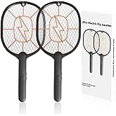 Amazon.com : DEVOGUE® Electric Fly Swatter Pack of 2 Bug Zapper Battery ...
