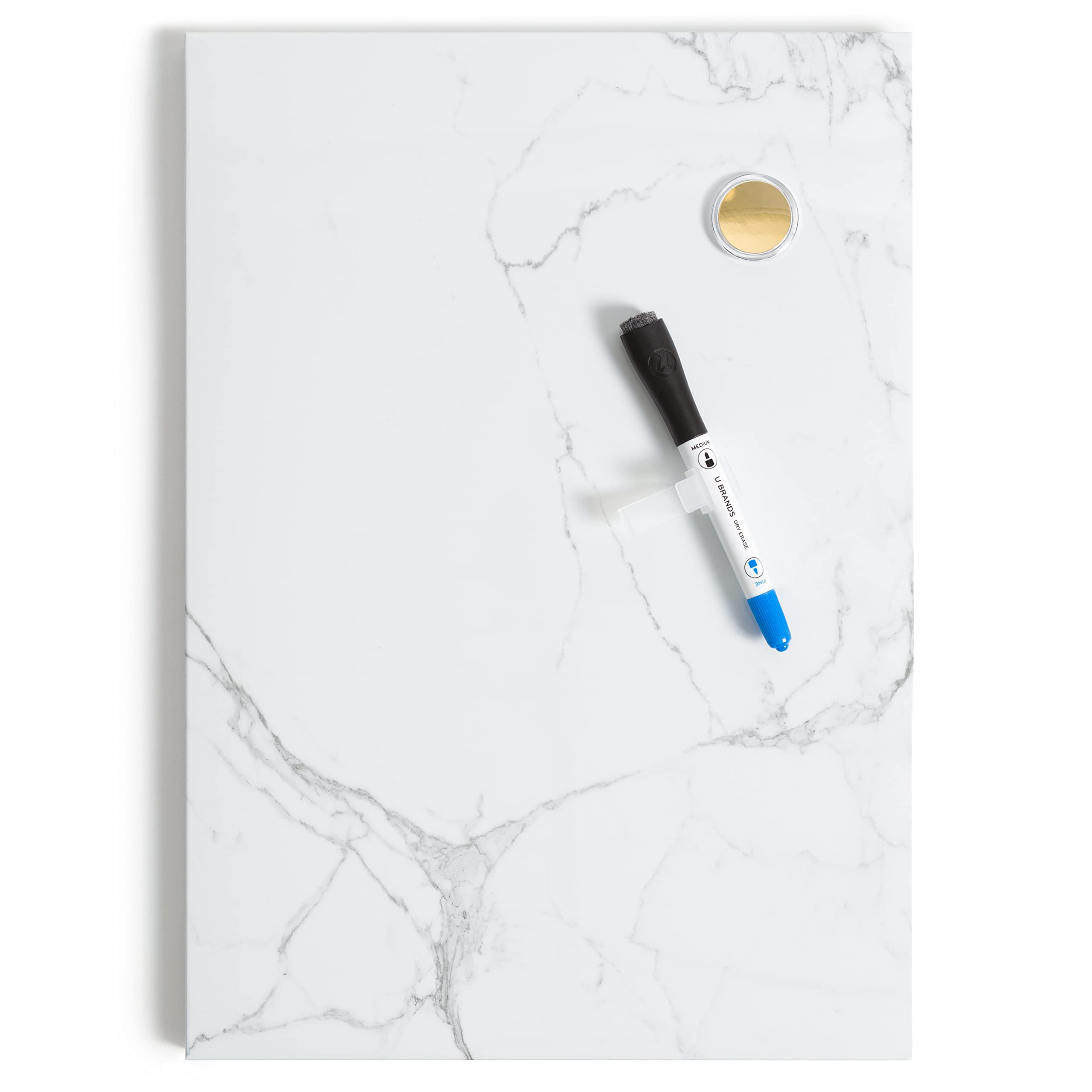 Mua Magnetic Marble Print Dry Erase Board, 11"x15.5", Frameless ...