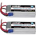 Amazon.com: HRB 2pcs 6S 5000mAh 22.2v 50C-100C with EC5 Plug RC Lipo Battery for RC Quadcopter ...