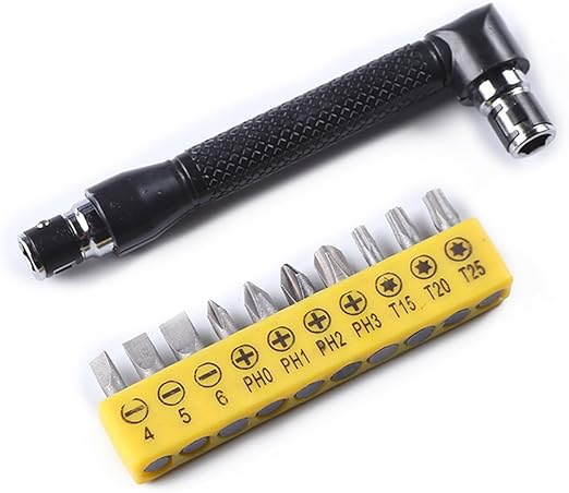 OUNONA Double-Headed L-Shaped Socket Wrench Extension Handle ...