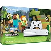 Amazon.com: Xbox One S 1TB Limited Edition Console - Minecraft Bundle ...