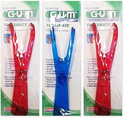 GUM Flossmate Handle #845 - Pack Of 3 | Pricepulse