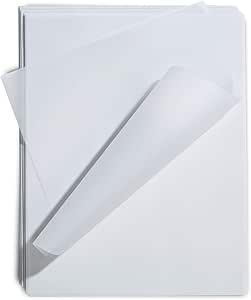 Amazon.com: Vellum Paper, 100-Sheet Transparent Paper 8.5 x 11 Inches ...