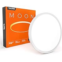 Taloya Smart Ceiling Light Flush Mount LED WiFi, Compatible with Alexa Google Home, Dimmable Low ...