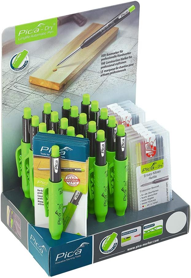 Pica-Marker - PICA-MARKER - Boîte de 20 crayons "Pica-dry" graphite 2B ...