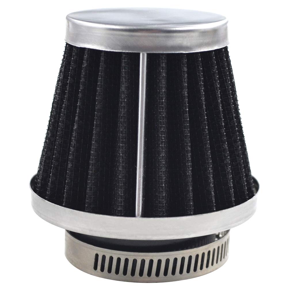 AHL 1 x 42mm Hohe leistung Luftfilter 42mm Motorrad Luftfilter Clamp ...