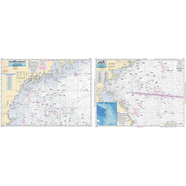 Boston Map Boston Harbor - Laminated Nautical Navigation Map For Marine ...