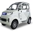 Amazon.com: Enclosed Mobility Scooter for Seniors, All-Weather 4 Wheel ...