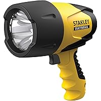 STANLEY Rechargeable Lithium Ion Ultra Bright LED Spotlight Flashlight ...