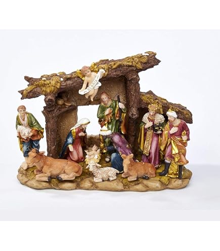 Nacimiento De Jesus Para Navidad Kurt Adler Coca-Cola Fabrich Santa ...