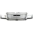 Fitrite AutoParts New Front Grille For 2003-2007 GMC Sierra With 2500HD ...