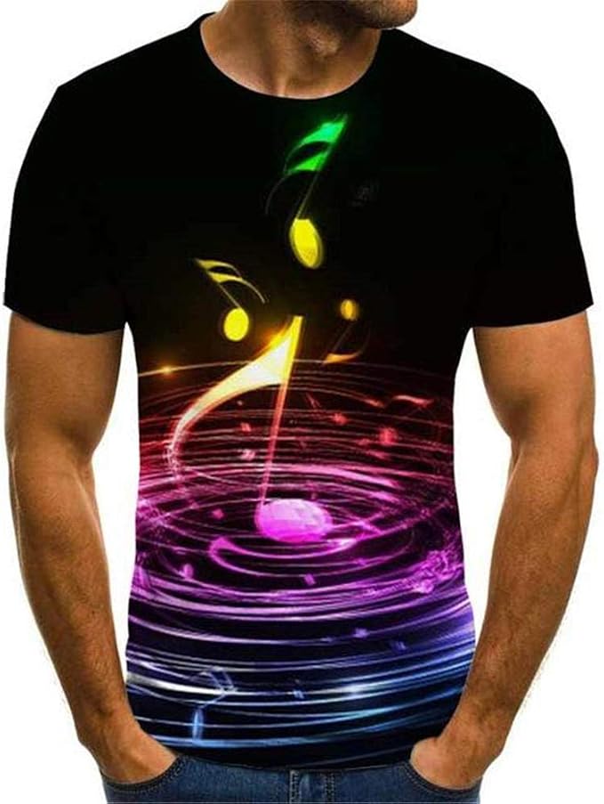 BGRFT 3D Playeras De Hombre,Camiseta con Estampado 3D Hombres Mujeres ...