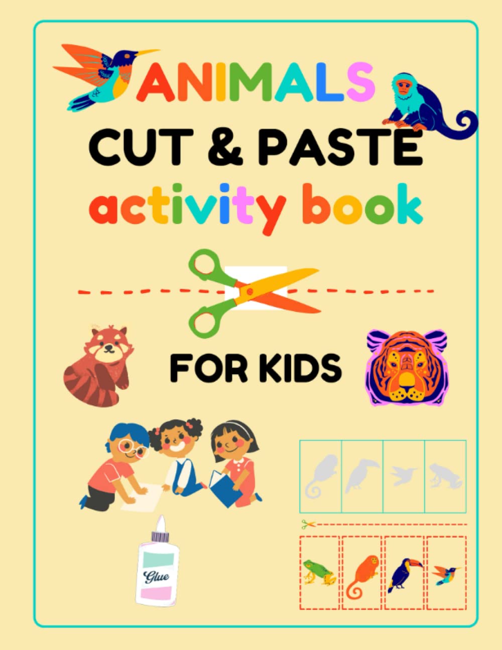 Mua Animals Cut And Paste Activity Book trên Amazon Nhật chính hãng ...