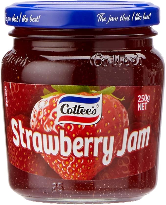 Cottee's Strawberry Jam, 250 Grams: Amazon.com.au: Grocery & Gourmet Food