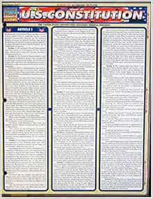 U.S. Constitution (Quickstudy Reference Guides - Academic): BarCharts ...