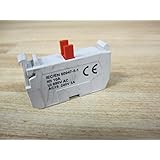 33E10 | BACO 33E10, Contact Block, N/O, Screw TERMINALS, MAX 600V, MAX ...