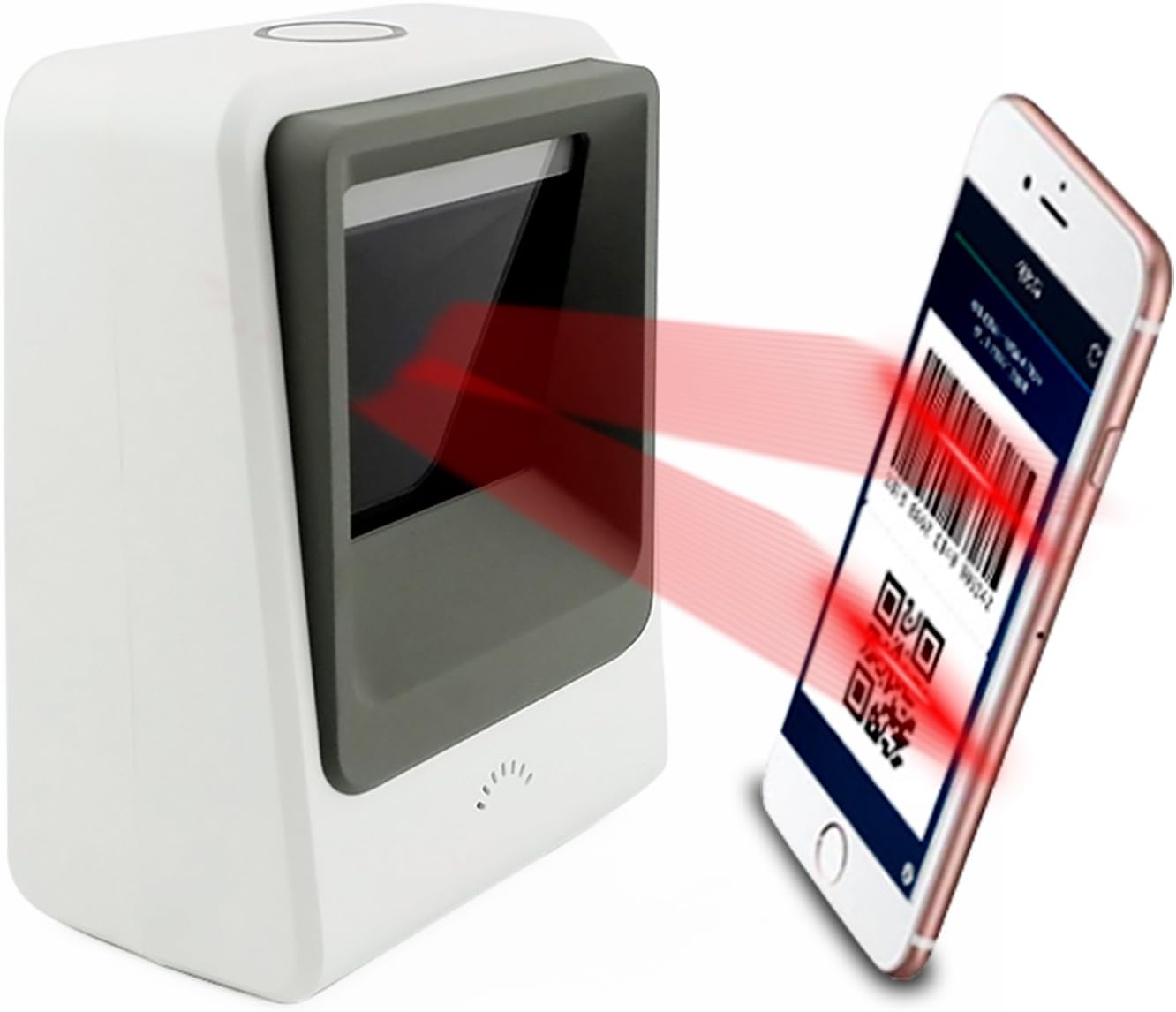 Alacrity 8200 Series Handsfree 2D 1D Wired Barcode Scanner ...